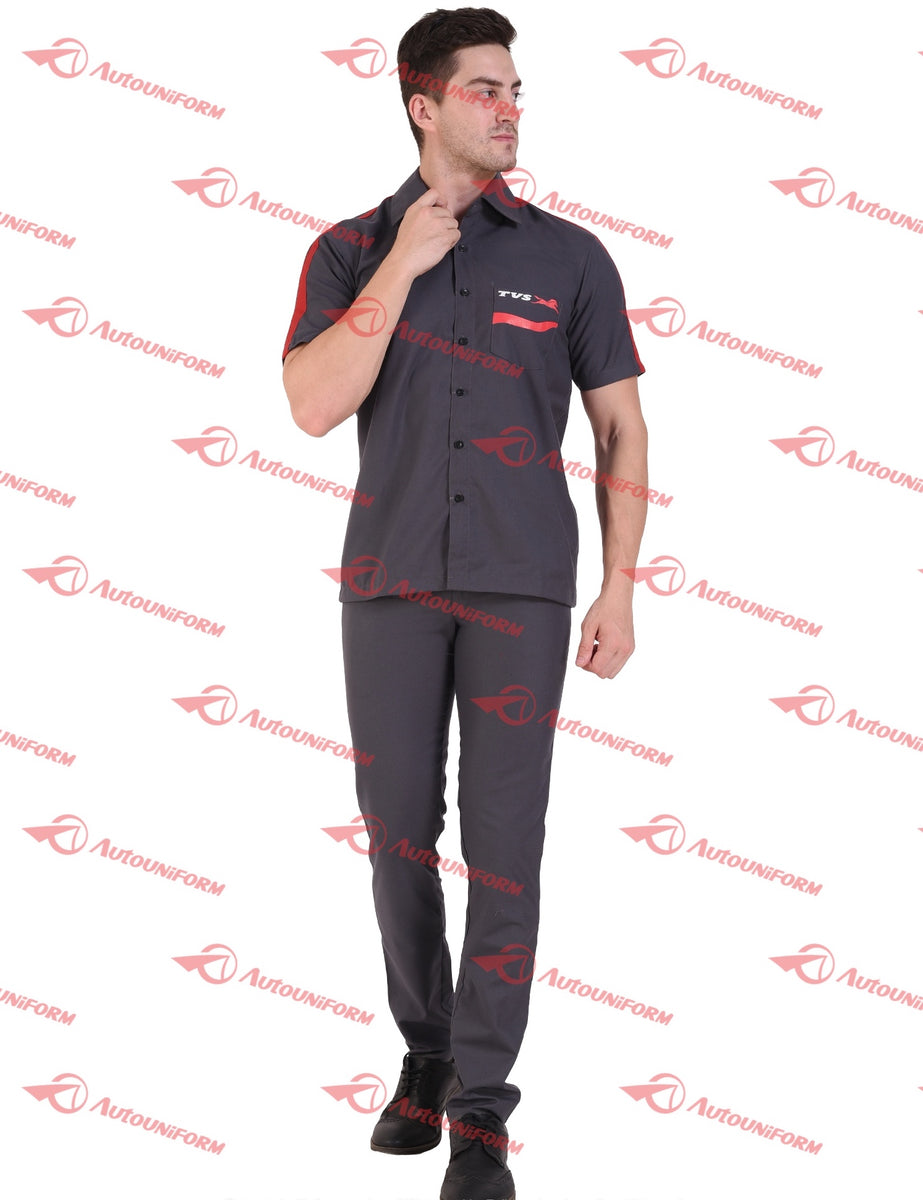 TVS Mechanic / Technician Uniform Set (Pant + Shirt) – Autouniform.com